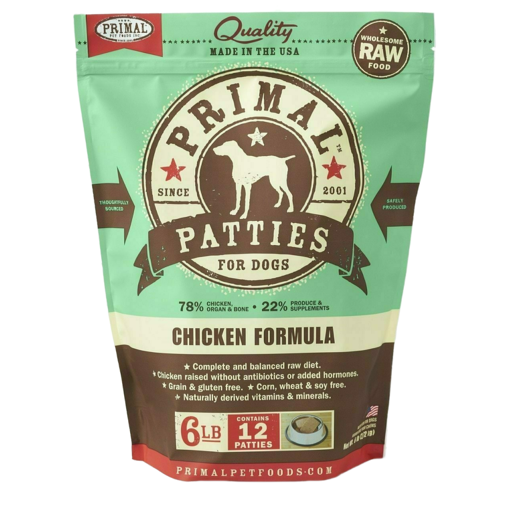 Buy Frozen Canine Chicken Formula Patties 6-lb for USD 49.99 ...